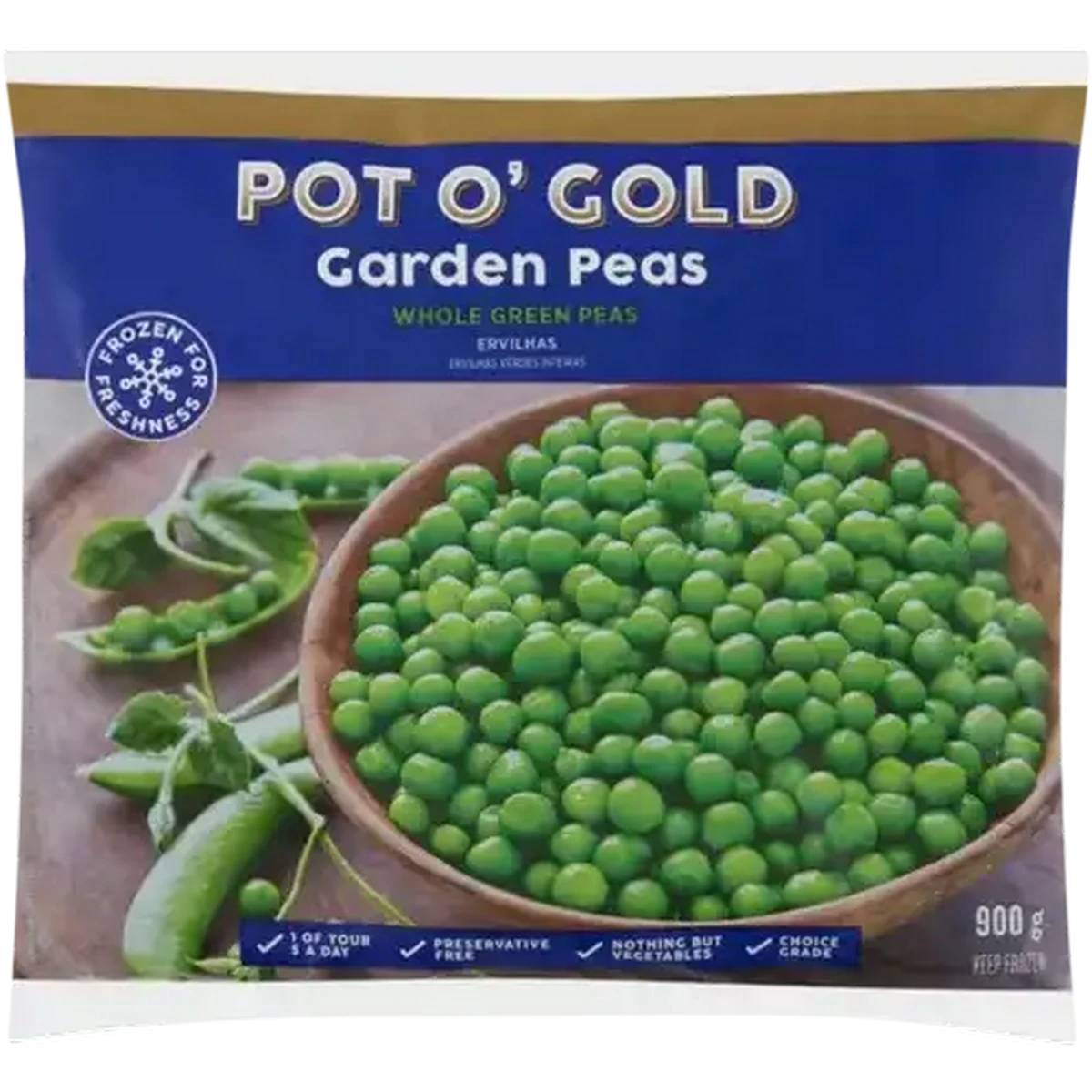 Checkers Sixty60 | Pot O' Gold Frozen Garden Peas 900g