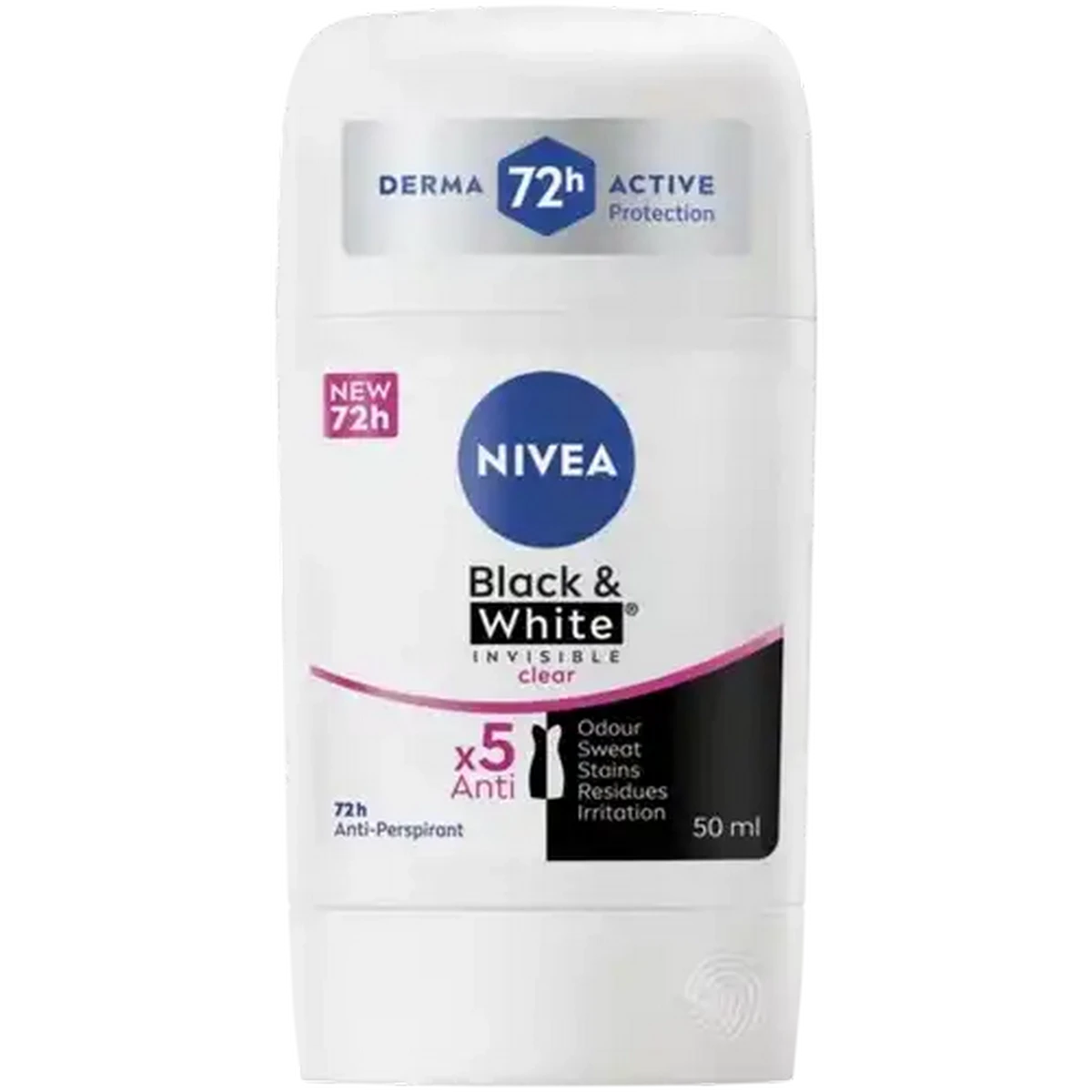 Checkers Sixty60 | NIVEA Black & White Invisible Clear Anti-Perspirant ...