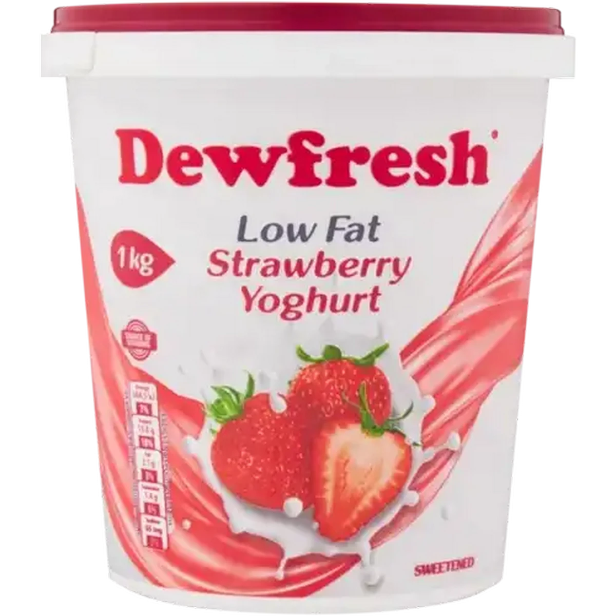 Checkers Sixty60 | Dewfresh Strawberry Low Fat Yoghurt 1kg