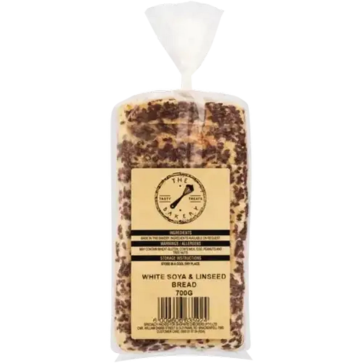 Checkers Sixty60 | The Bakery Soya & Linseed White Bread 700g