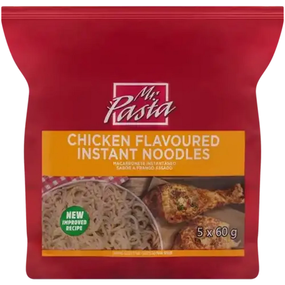 Checkers Sixty60 | Mr. Pasta Chicken Flavoured Instant Noodles 5 x 60g