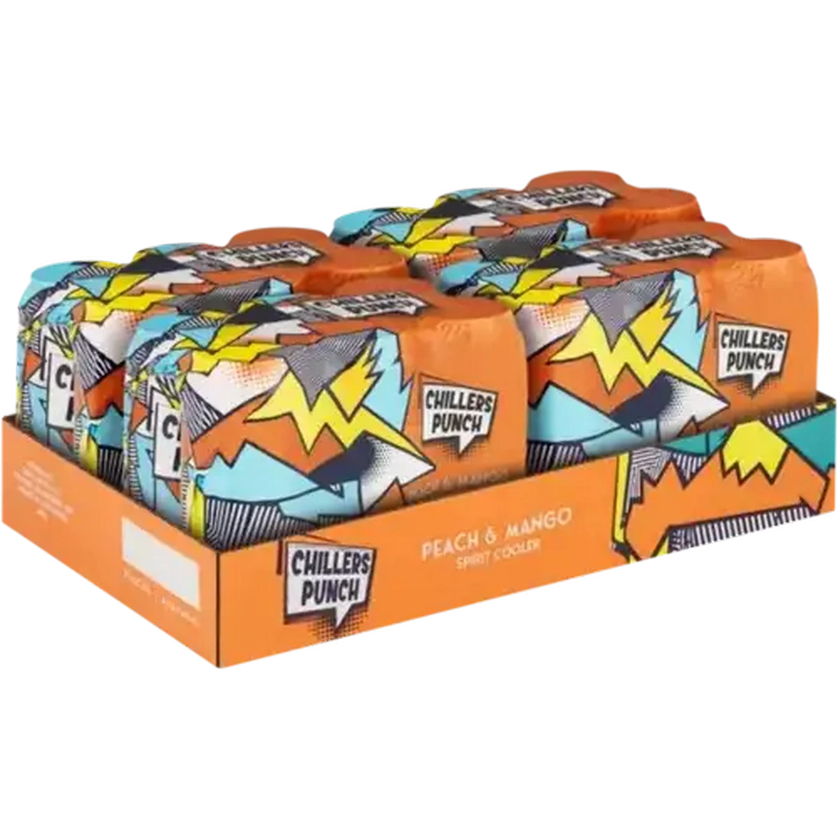 Checkers Sixty60 | Chillers Punch Peach & Mango Spirit Cooler 24 x 440ml