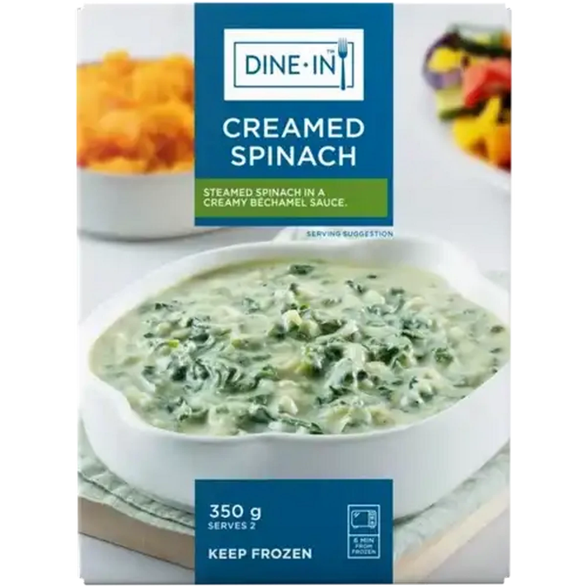 Checkers Sixty60 | Dine-In Frozen Creamed Spinach 350g