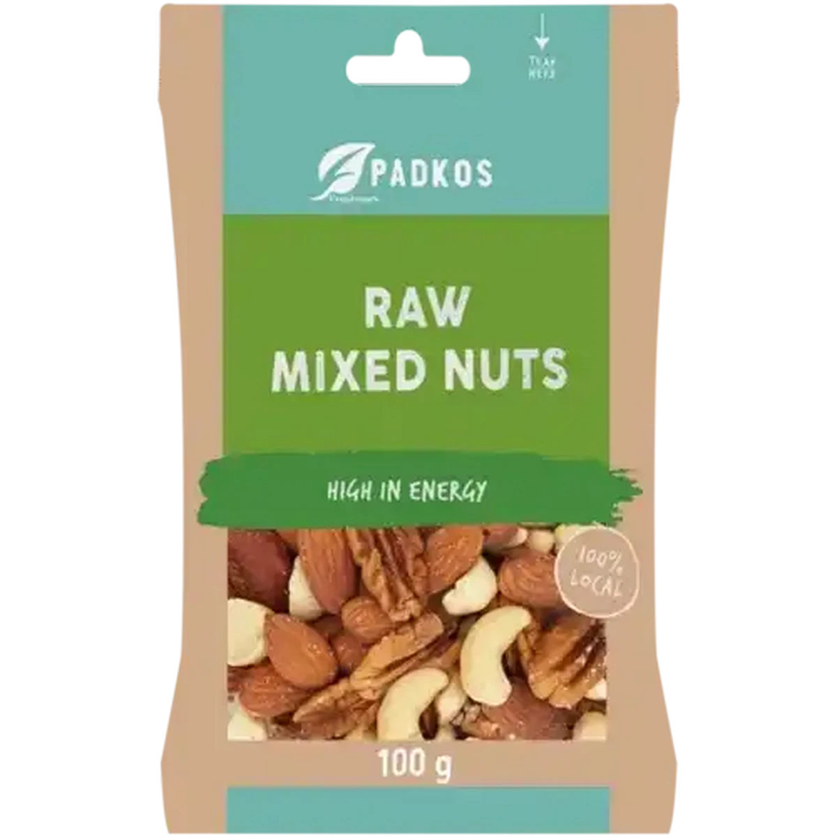 Checkers Sixty60 | Padkos Raw Mixed Nuts 100g