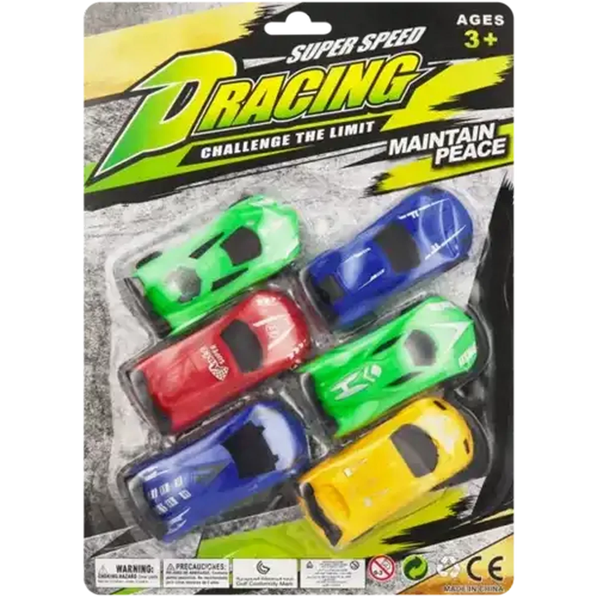 Checkers Sixty60 | Super Speed Racing Cars 6 Pack (Type May Vary)