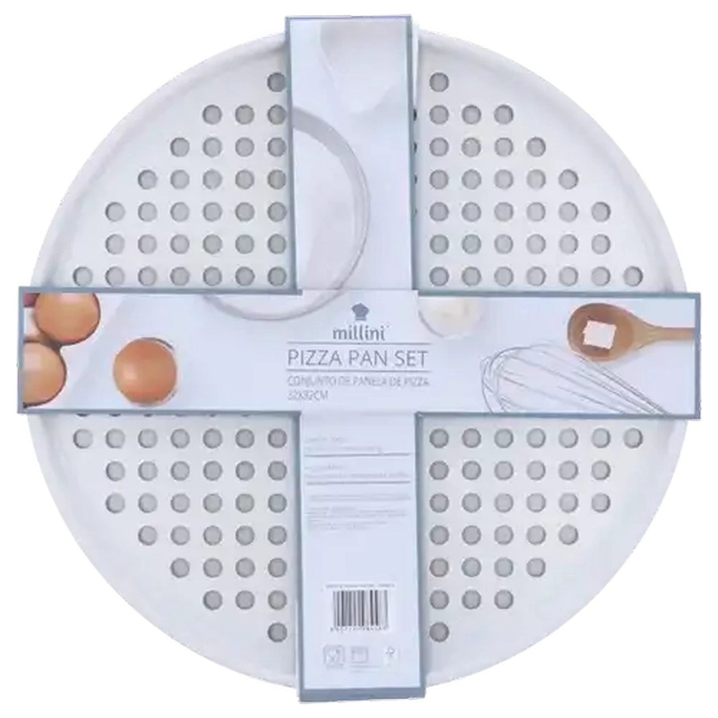 Checkers Sixty60 | Millini Cream Carbo Steel Pizza Pan Set 2-Piece 32 x ...