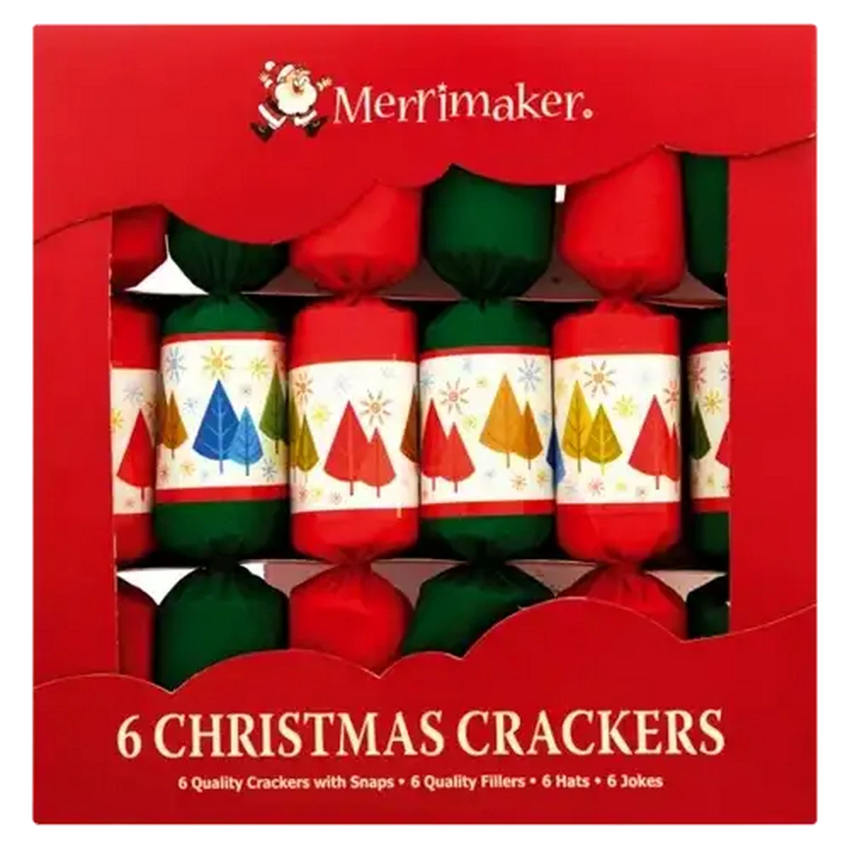 Checkers Sixty60 | Merrimaker Christmas Crackers 28cm 6 Pack