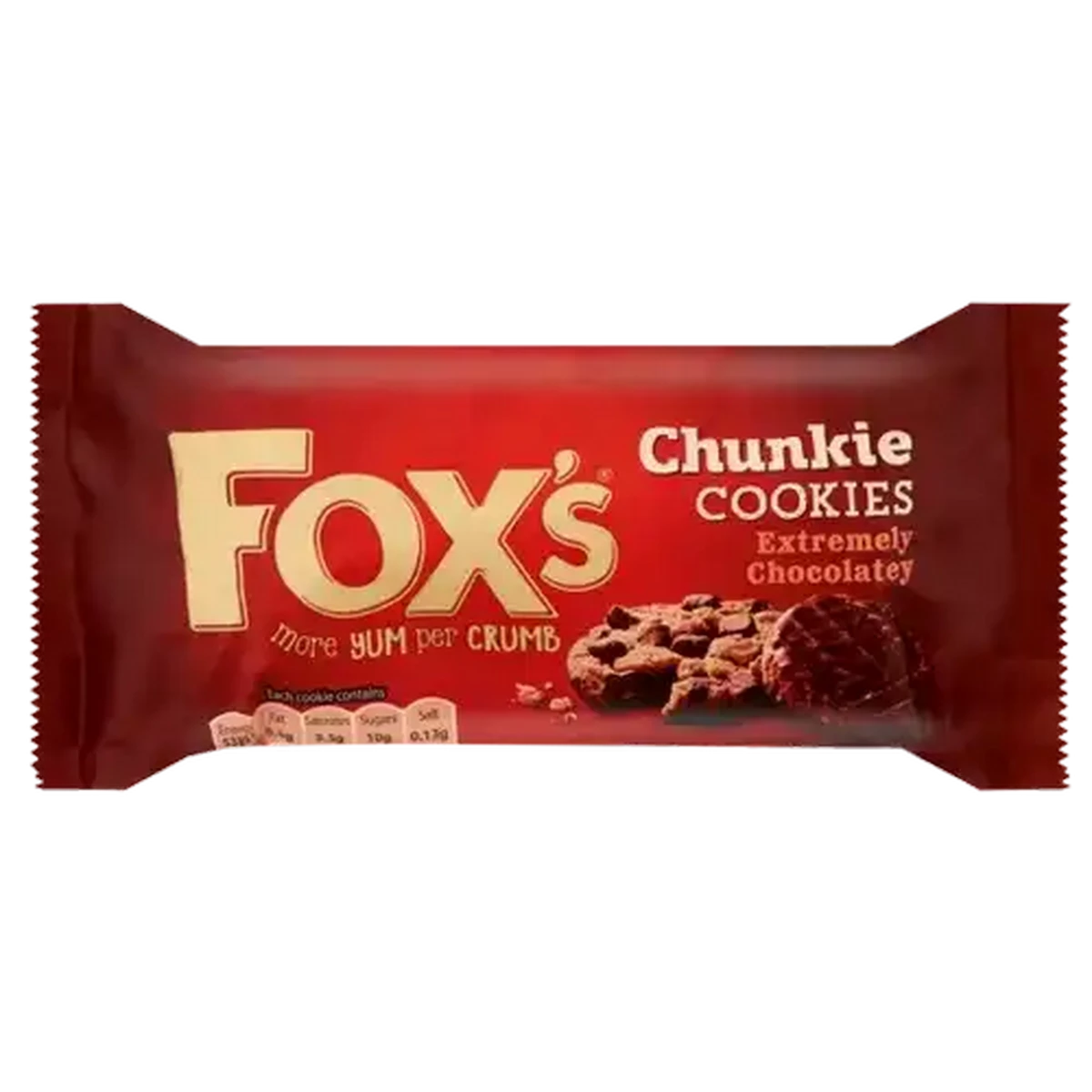 Checkers Sixty60 | Fox's Extreme Chocolate Flavoured Chunkie Cookies 175g