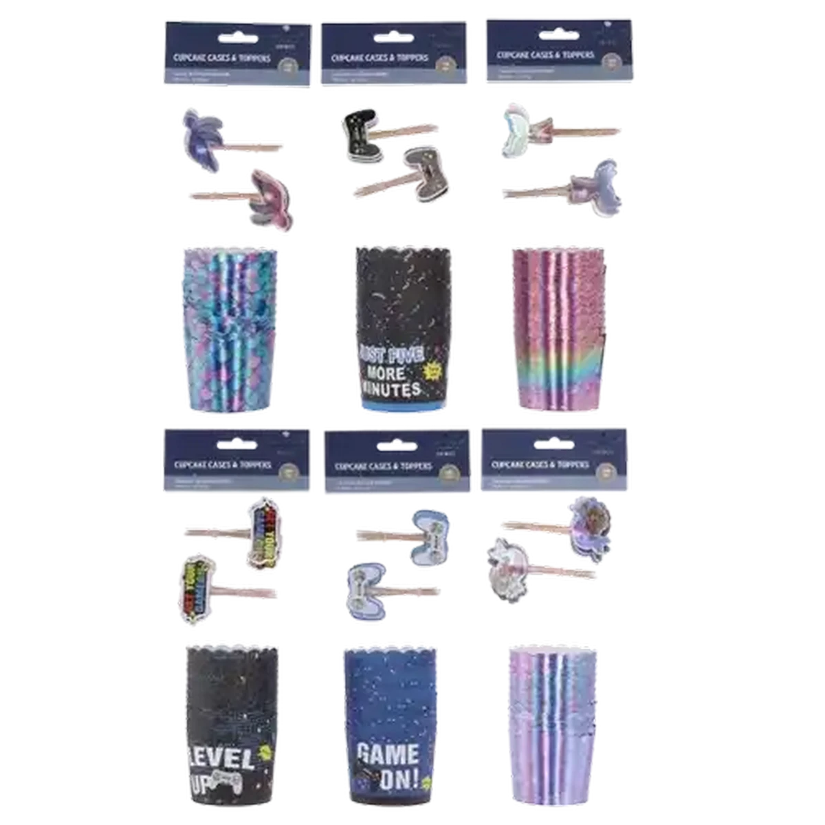 Checkers Sixty60 | Millini Game or Mermaid Cupcake Cases & Toppers Set ...