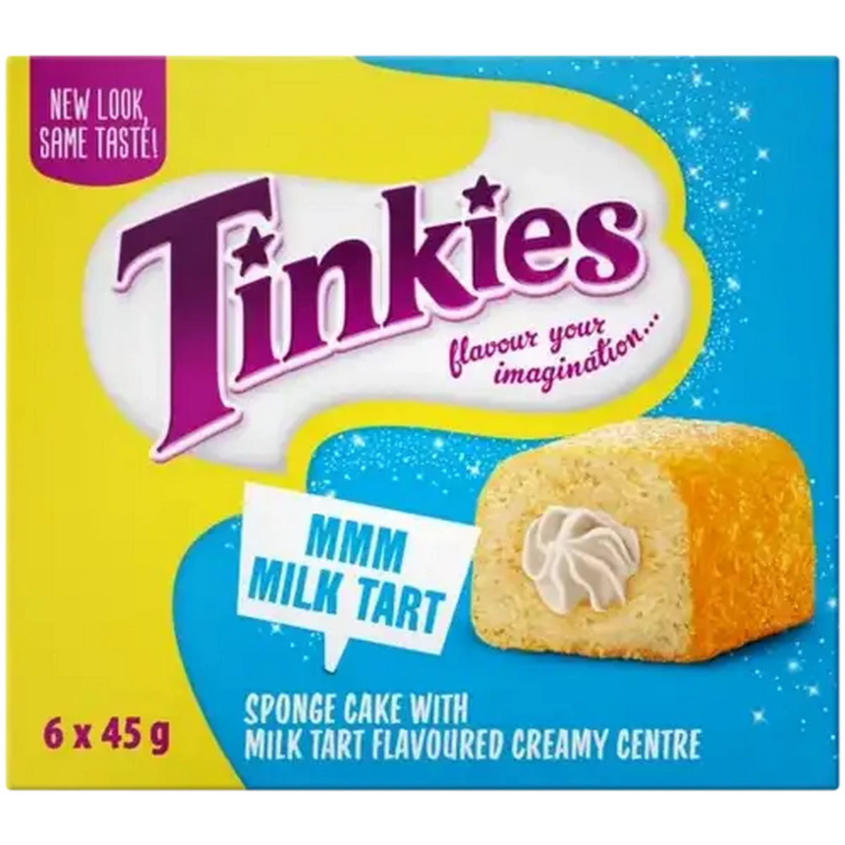 Checkers Sixty60 | Tinkies Milk Tart Flavoured Sponge Cake 6 x 45g