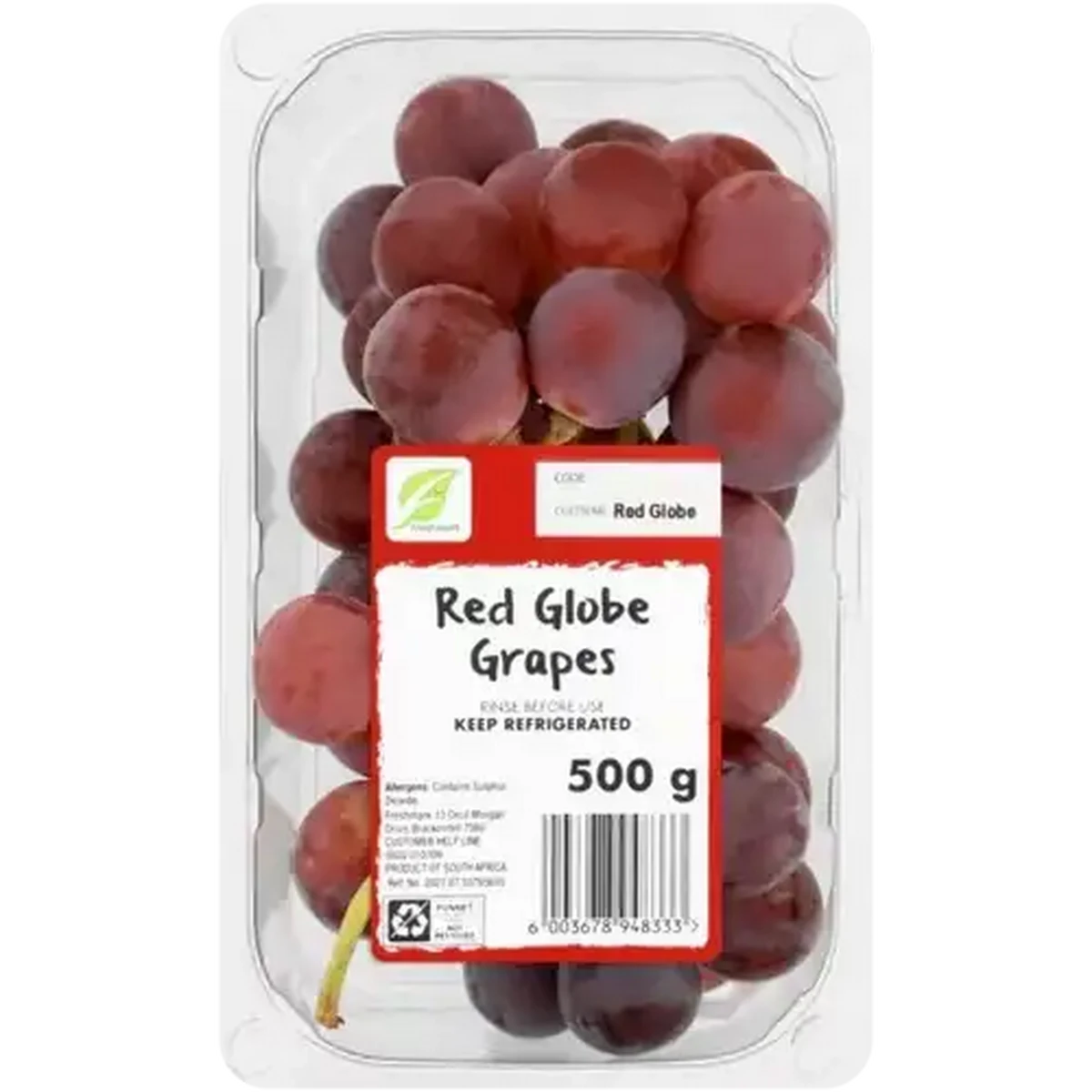 Checkers Sixty60 | Red Globe Grapes 500g