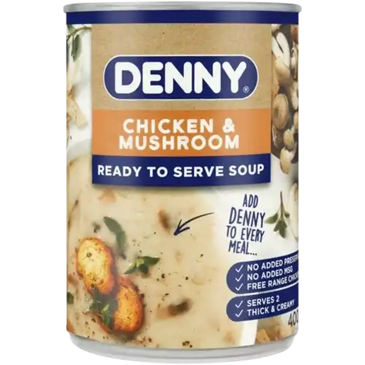 Checkers Sixty60 | DENNY Chicken & Mushroom Ready To Serve Soup 400g