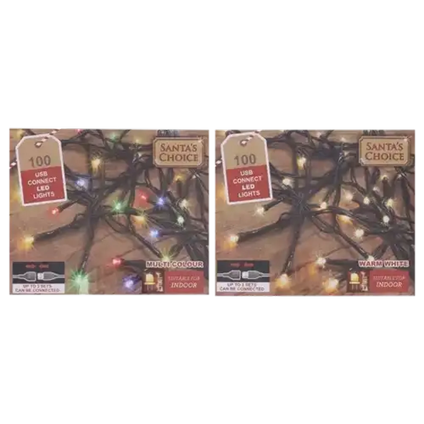 Checkers Sixty60 | Santa's Choice LED Lights 100 Piece (Colour May Vary)