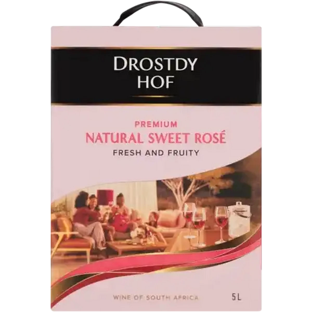 Checkers Sixty60 | Drostdy Hof Natural Sweet Rosé Wine Box 5L