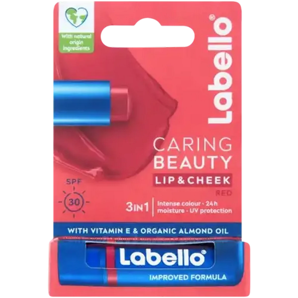 Checkers Sixty60 | Labello Caring Beauty Red SPF 30 3-in-1 Lip & Cheek ...