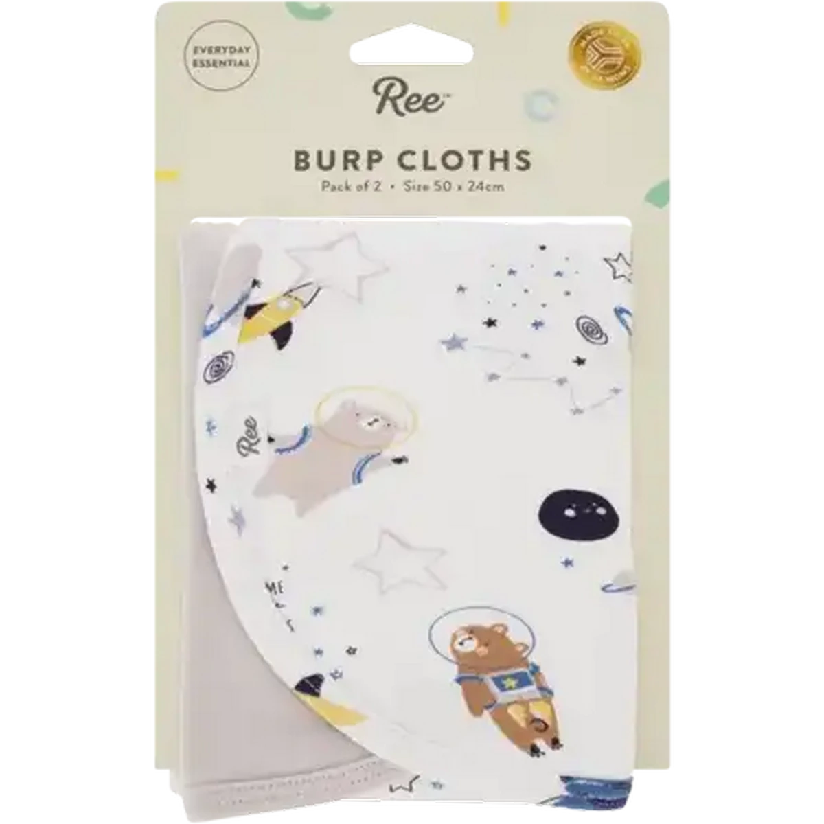 Checkers Sixty60 | Ree Burp Cloths 2 Pack