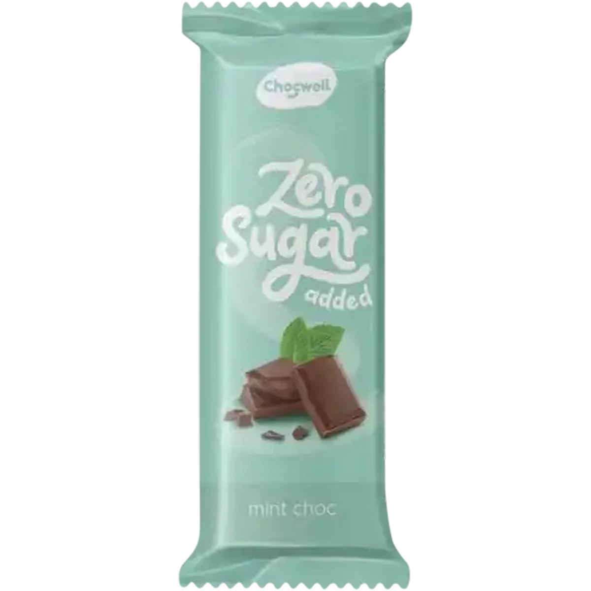 Checkers Sixty60 | Chocwell Zero Sugar Added Mint Chocolate Slab 80g