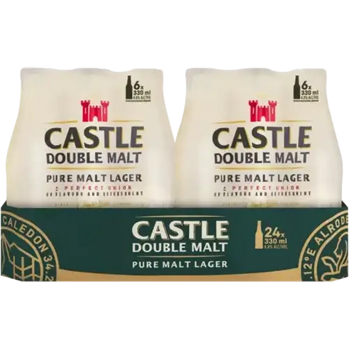 Checkers Sixty60 | Castle Double Malt Pure Malt Lager Beer Bottles 24 x ...