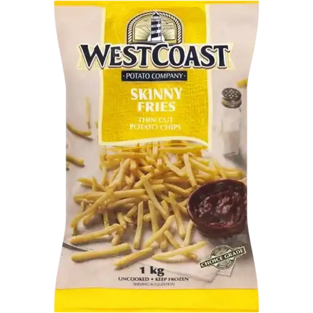 Checkers Sixty60 | West Coast Frozen Skinny Fries 1kg