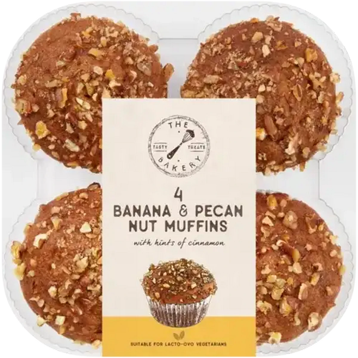 Checkers Sixty60 | The Bakery Banana & Pecan Nut Muffins 4 Pack