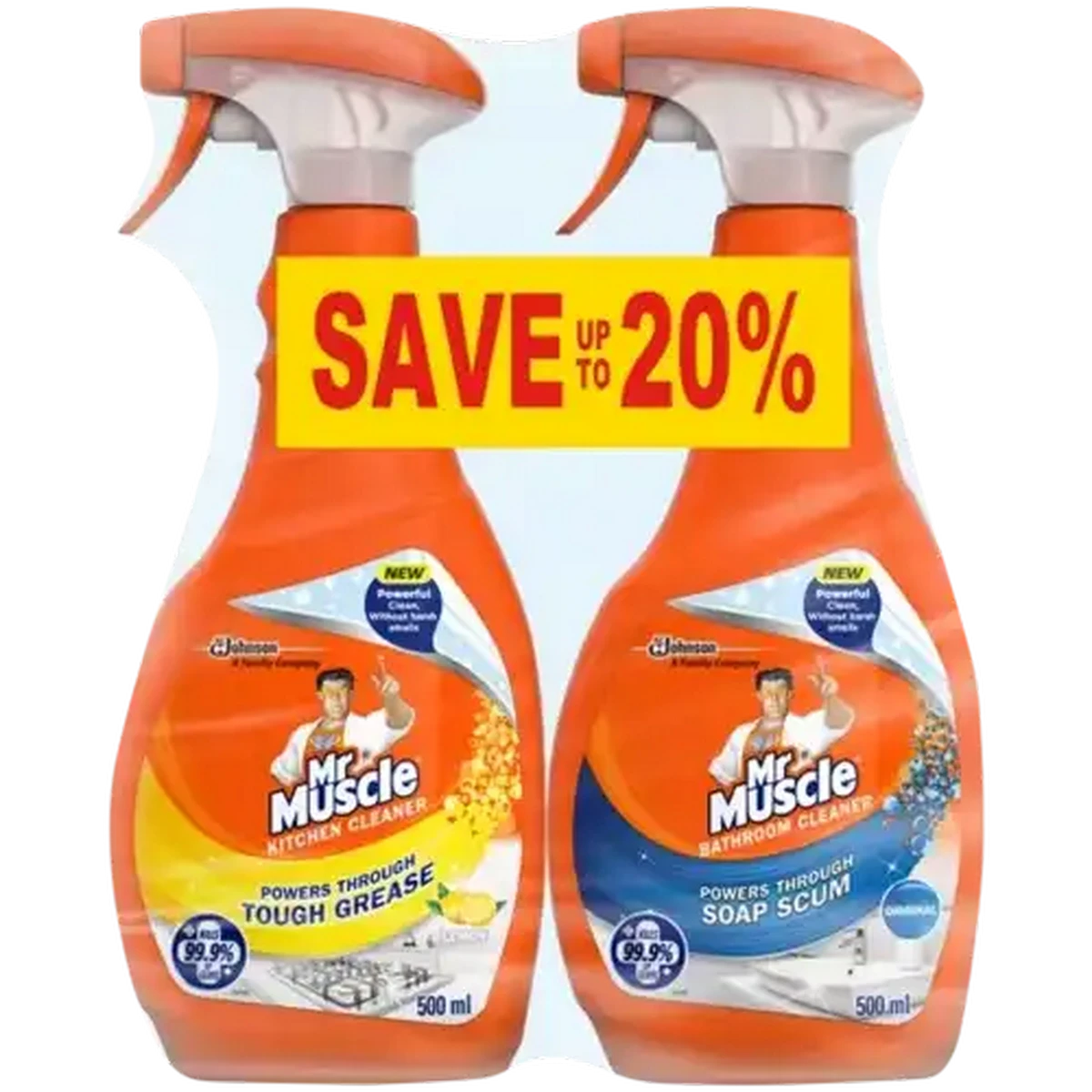Checkers Sixty60 | Mr Muscle Kitchen & Bathroom Cleaners 2 x 500ml
