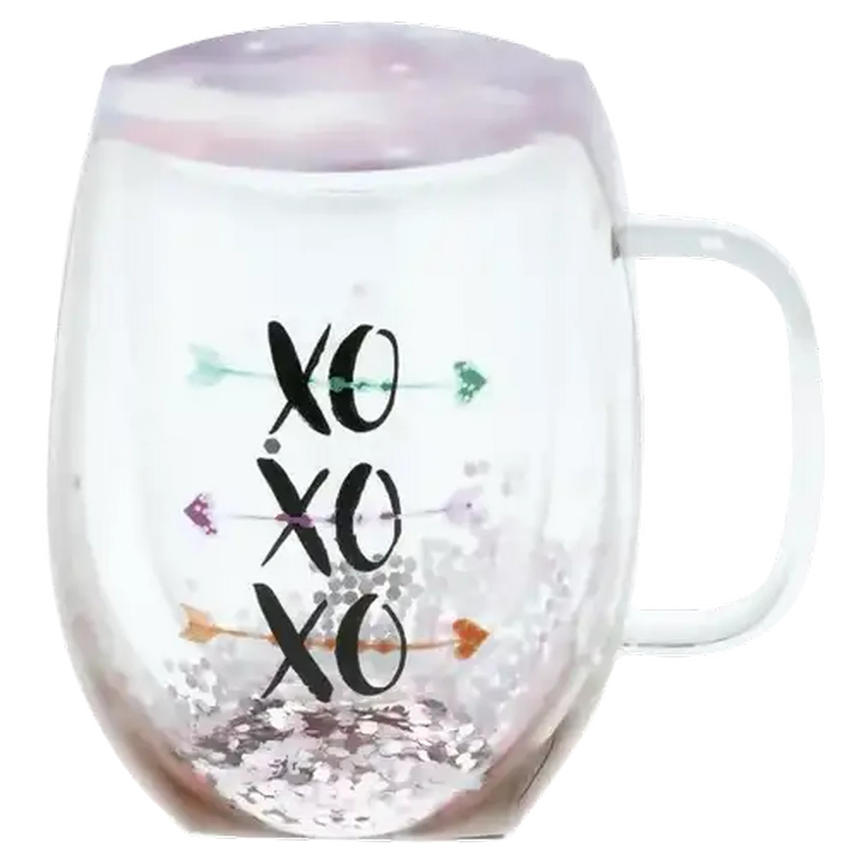 Checkers Sixty60 | Xoxo Double Wall Glass Mug 360ml