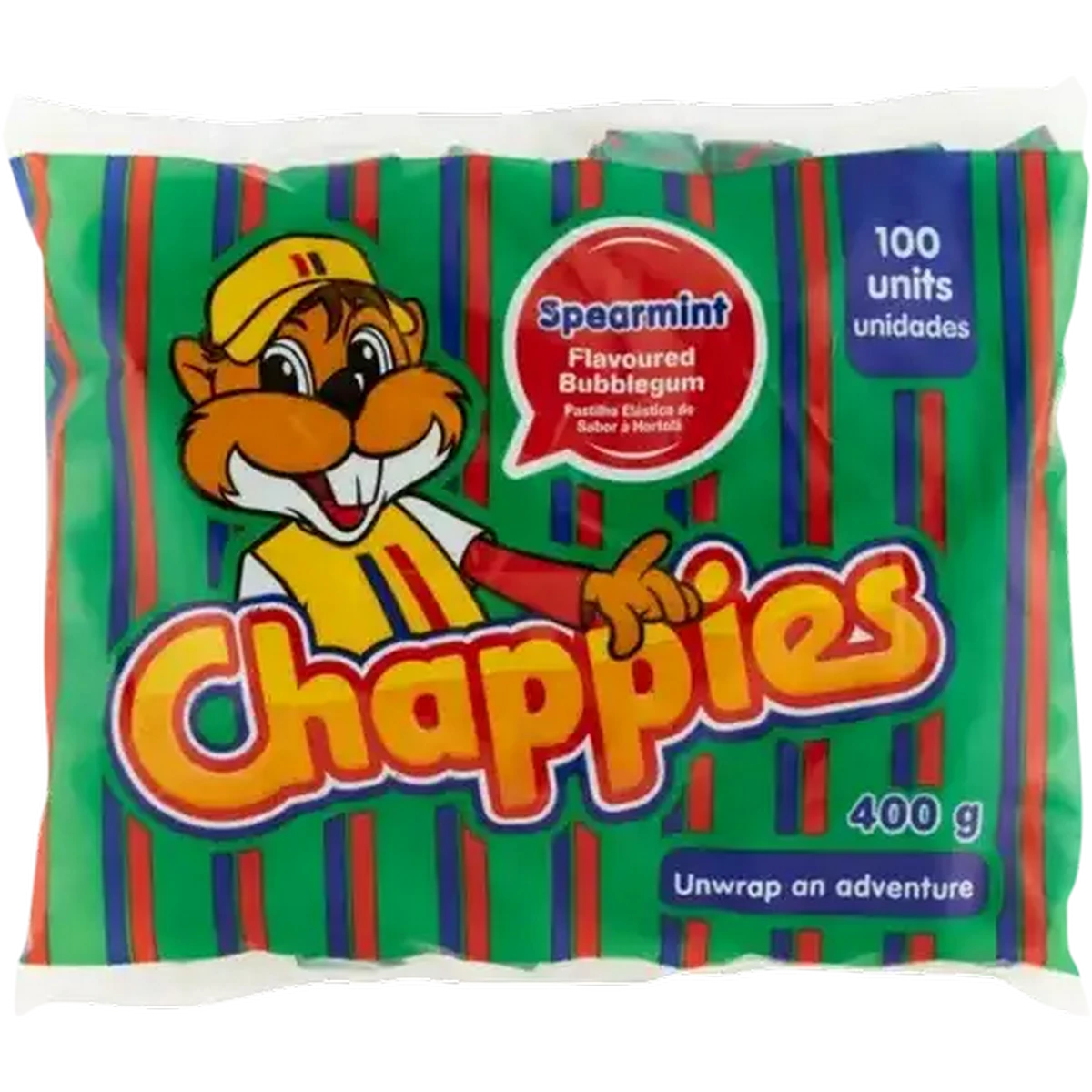 Checkers Sixty60 | Chappies Spearmint Flavoured Bubblegum 100 Pack
