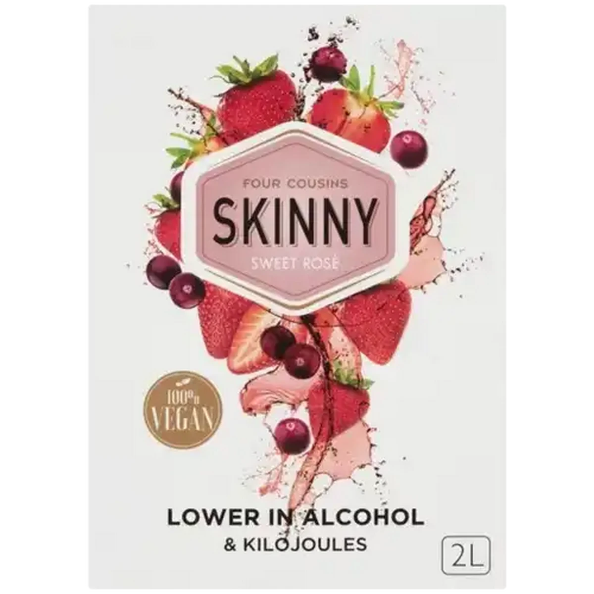 Checkers Sixty60 | Four Cousins Skinny Sweet Rosé Wine Box 2L