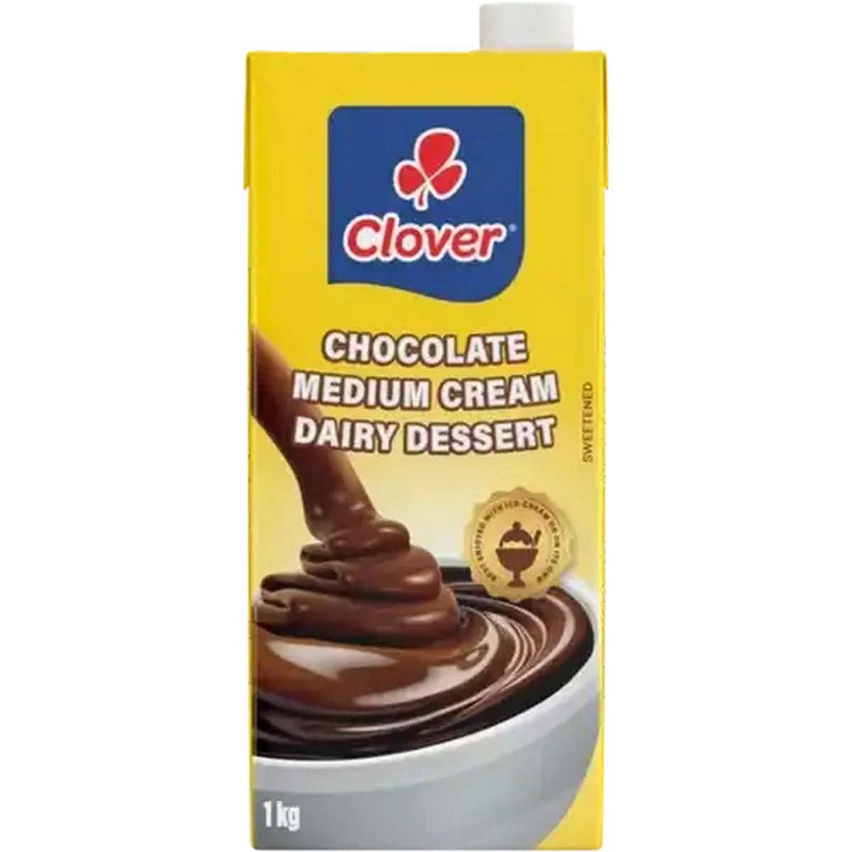 Checkers Sixty60 | Clover Chocolate Medium Cream Dairy Dessert 1kg