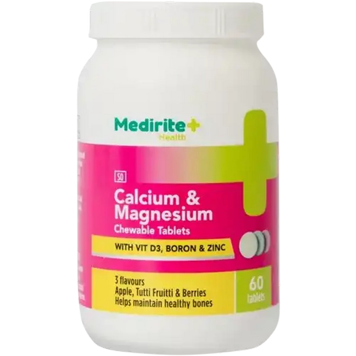 Checkers Sixty60 | Medirite Calcium & Magnesium Chewable 60 Tablets