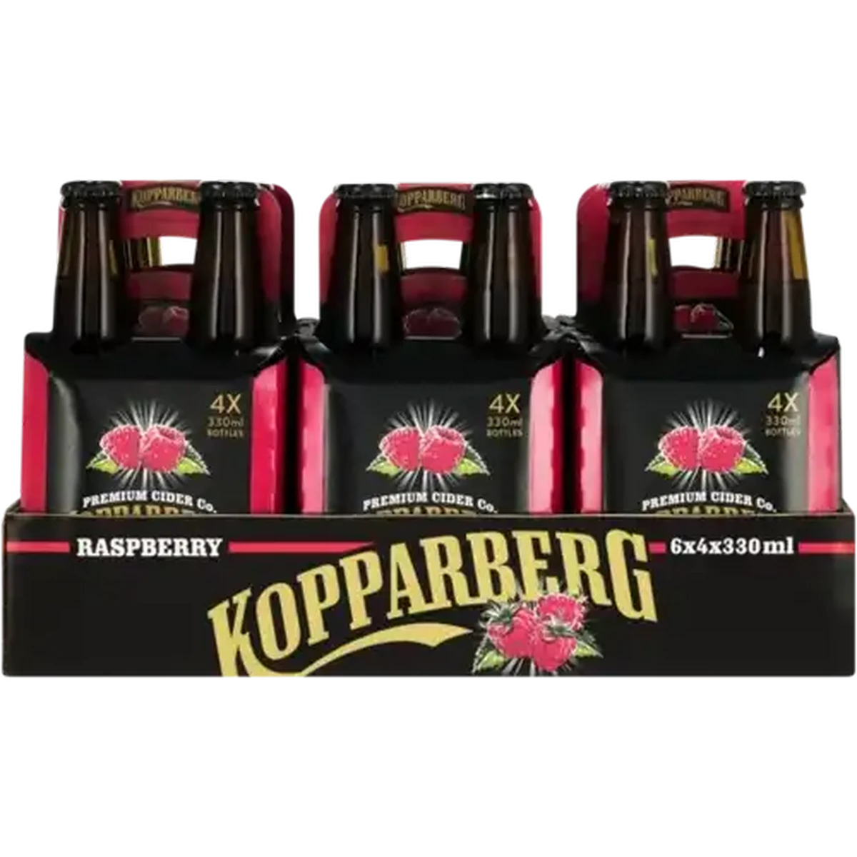 Checkers Sixty60 | Kopparberg Raspberry Premium Cider Bottles 24 x 330ml