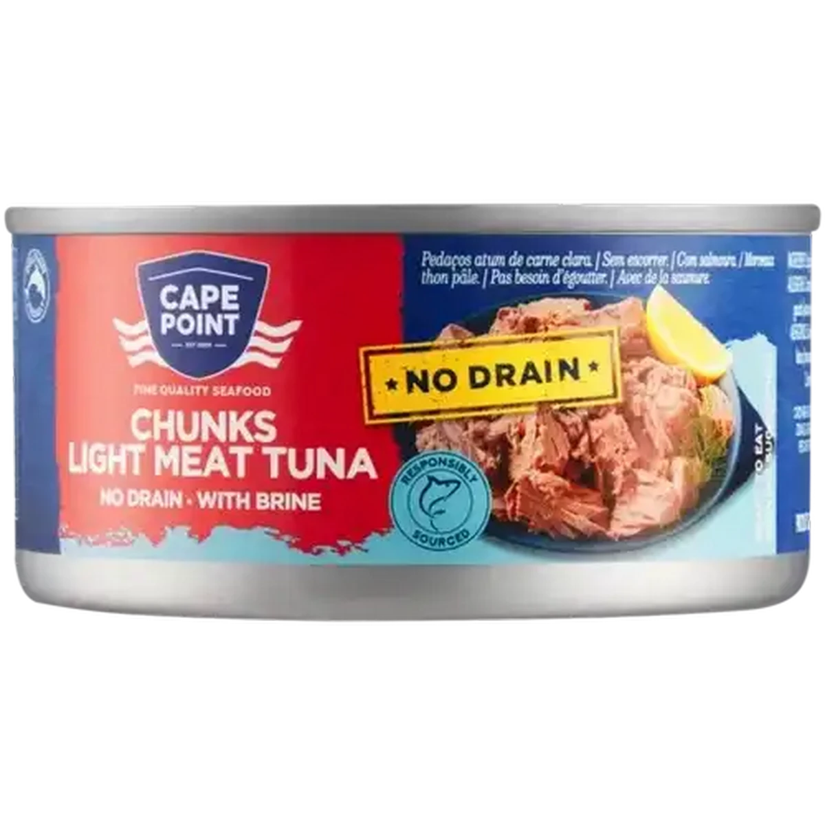 Checkers Sixty60 | Cape Point Light Meat Tuna Chunks in Brine 150g