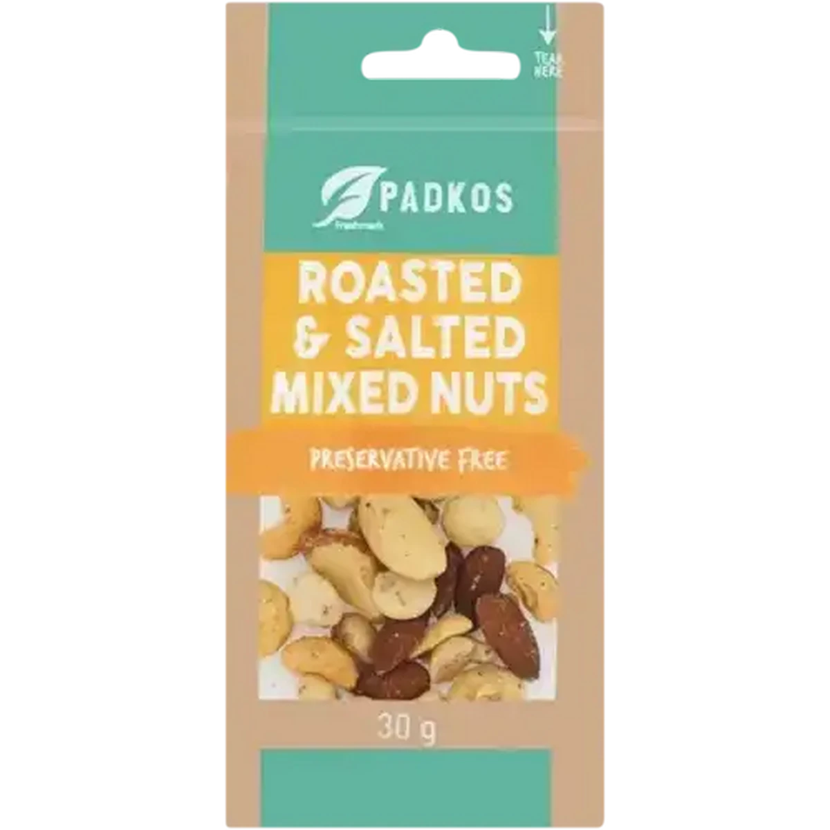 Checkers Sixty60 | Padkos Roasted & Salted Mixed Nuts 30g