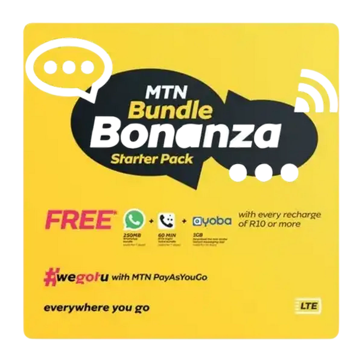 Checkers Sixty60 | MTN Bonanza SIM Card Starter Pack Bundle