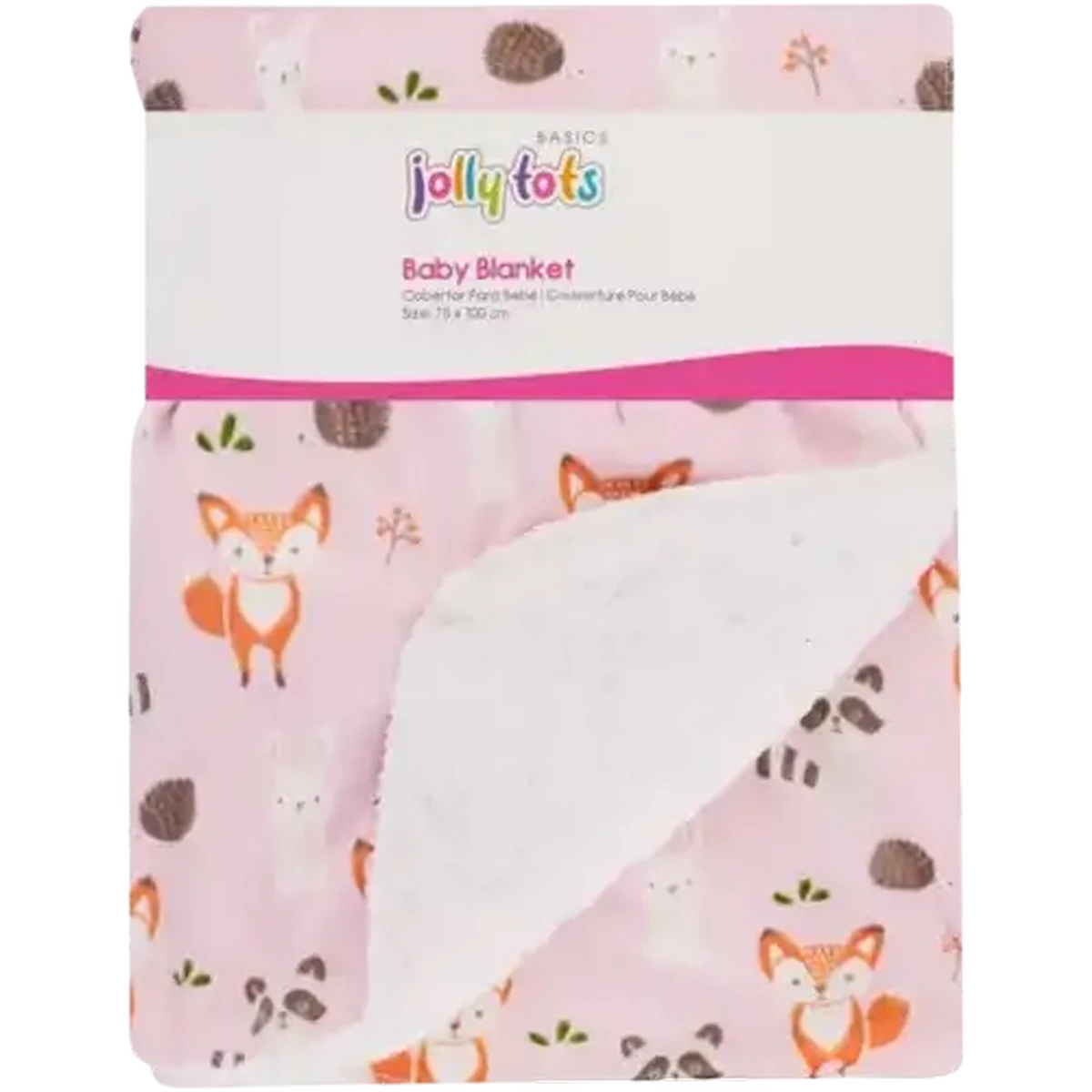 Checkers Sixty60 | Jolly Tots Basics Baby Blanket 75 x 100cm (Design ...