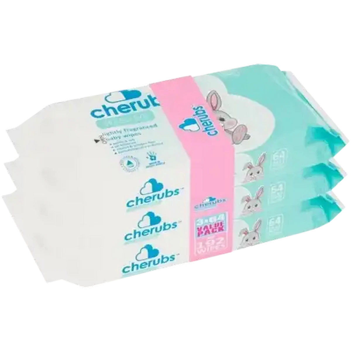 Checkers Sixty60 | Cherubs Sensitive Lightly Fragranced Baby Wipes 3 x ...