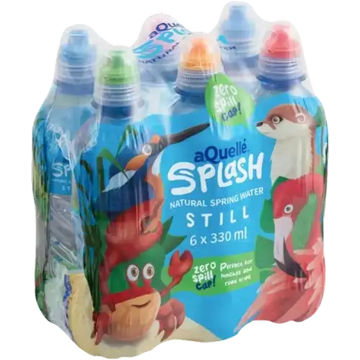 Checkers Sixty60 | aQuellé Splash Still Natural Spring Water 6 x 330ml