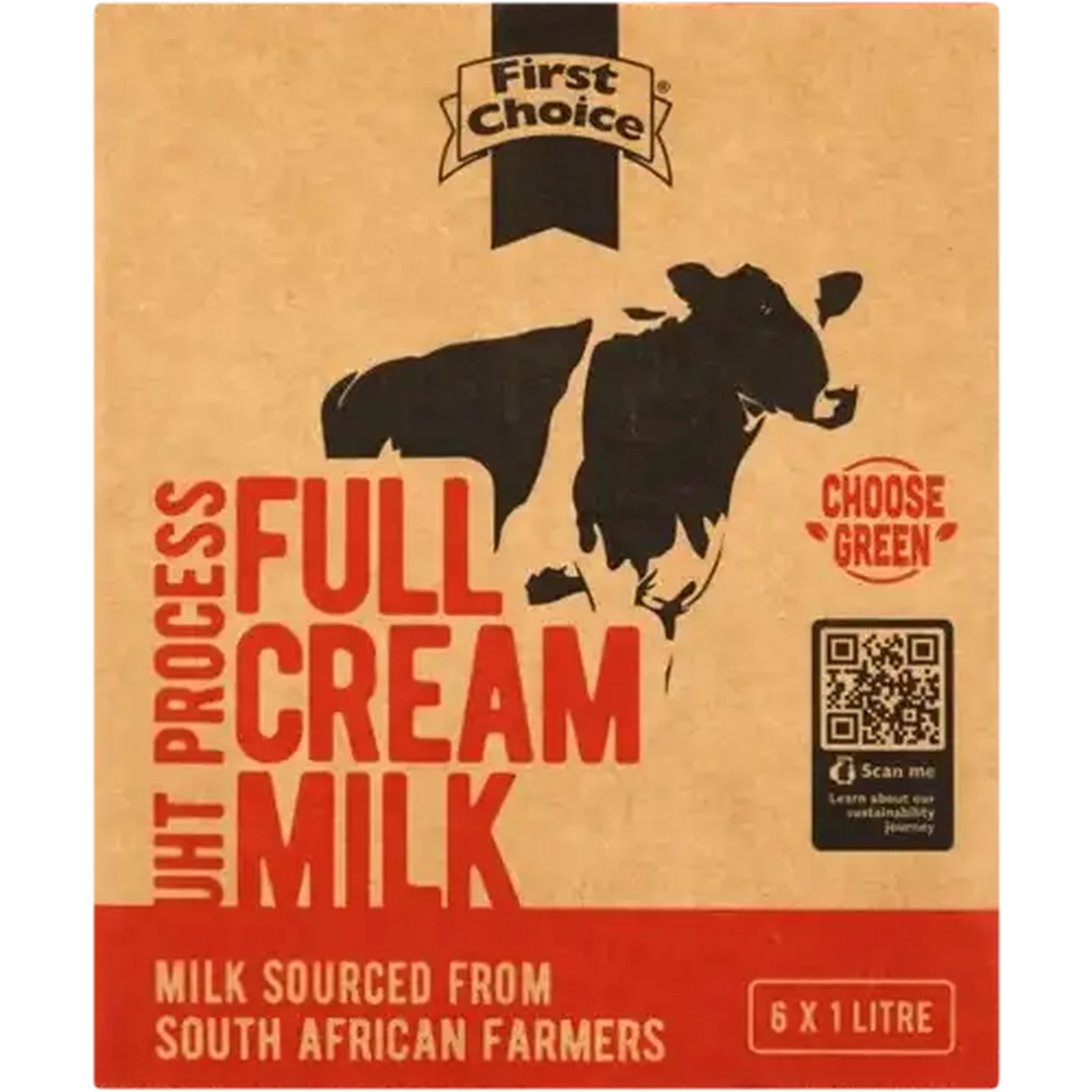 Checkers Sixty60 | First Choice Full Cream Milk 6 x 1L