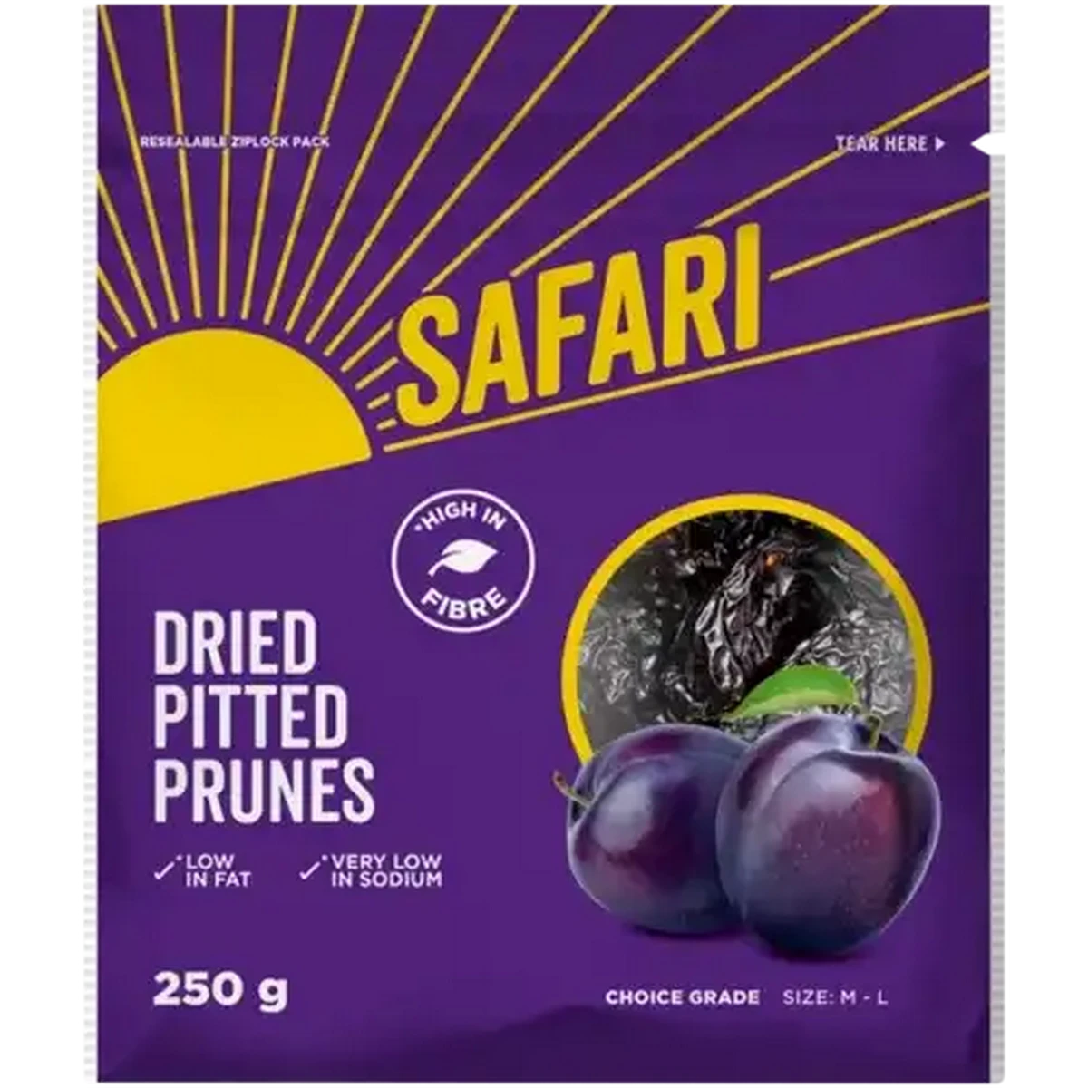 Checkers Sixty60 | SAFARI Dried Pitted Prunes 250g