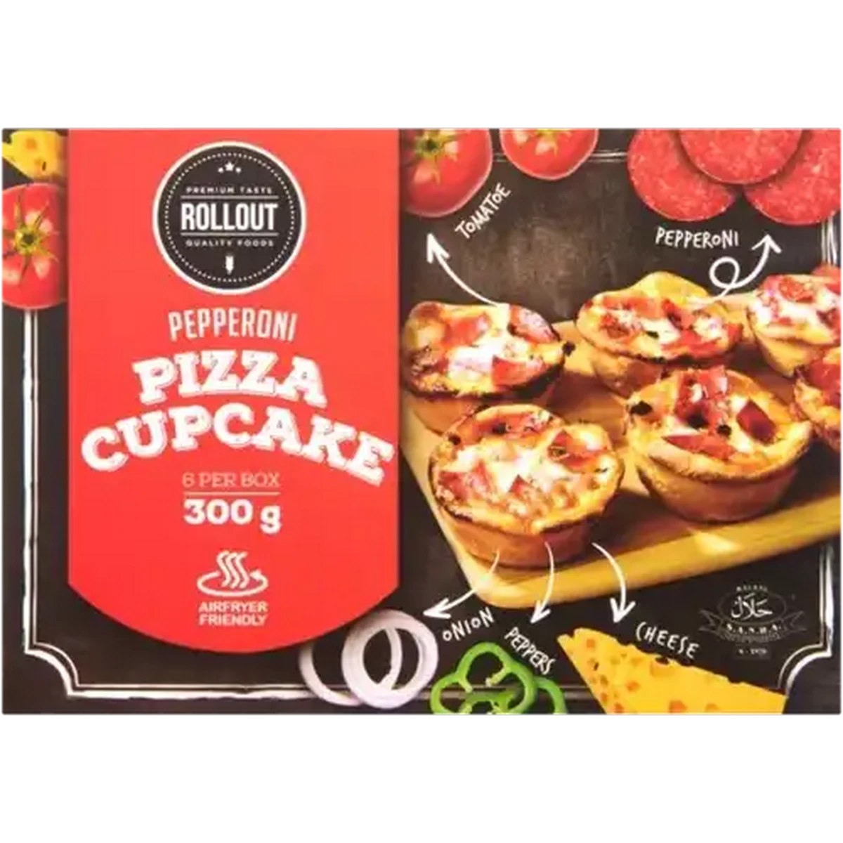 Checkers Sixty60 | Rollout Pepperoni Frozen Pizza Cupcake 6 Pack
