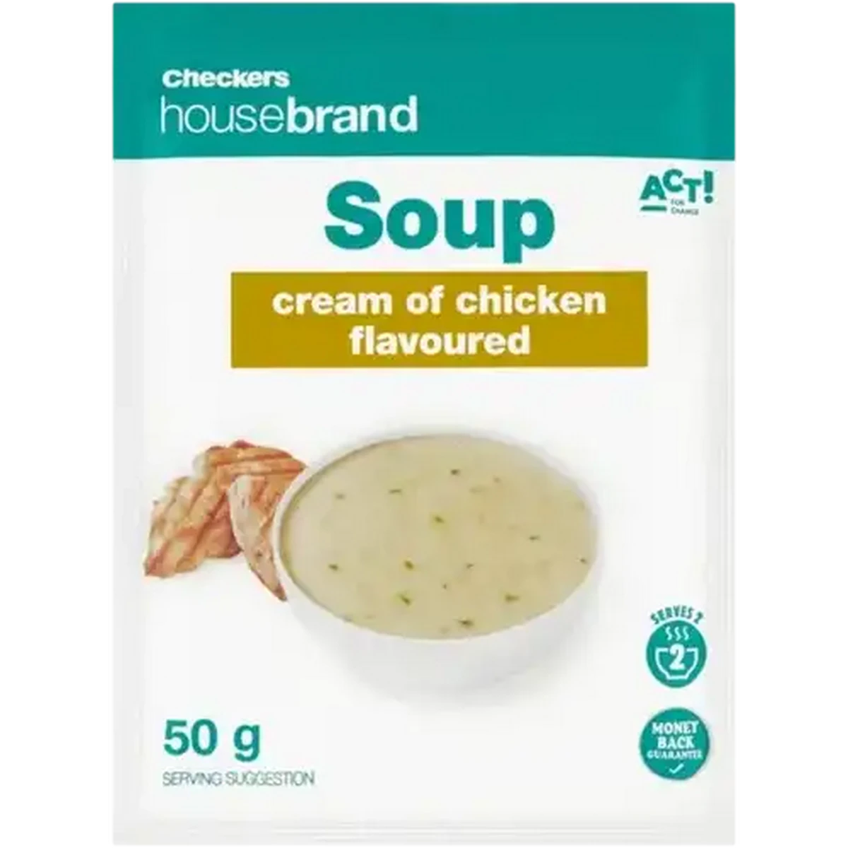 Checkers Sixty60 | Checkers Housebrand Cream of Chicken Flavoured Soup 50g