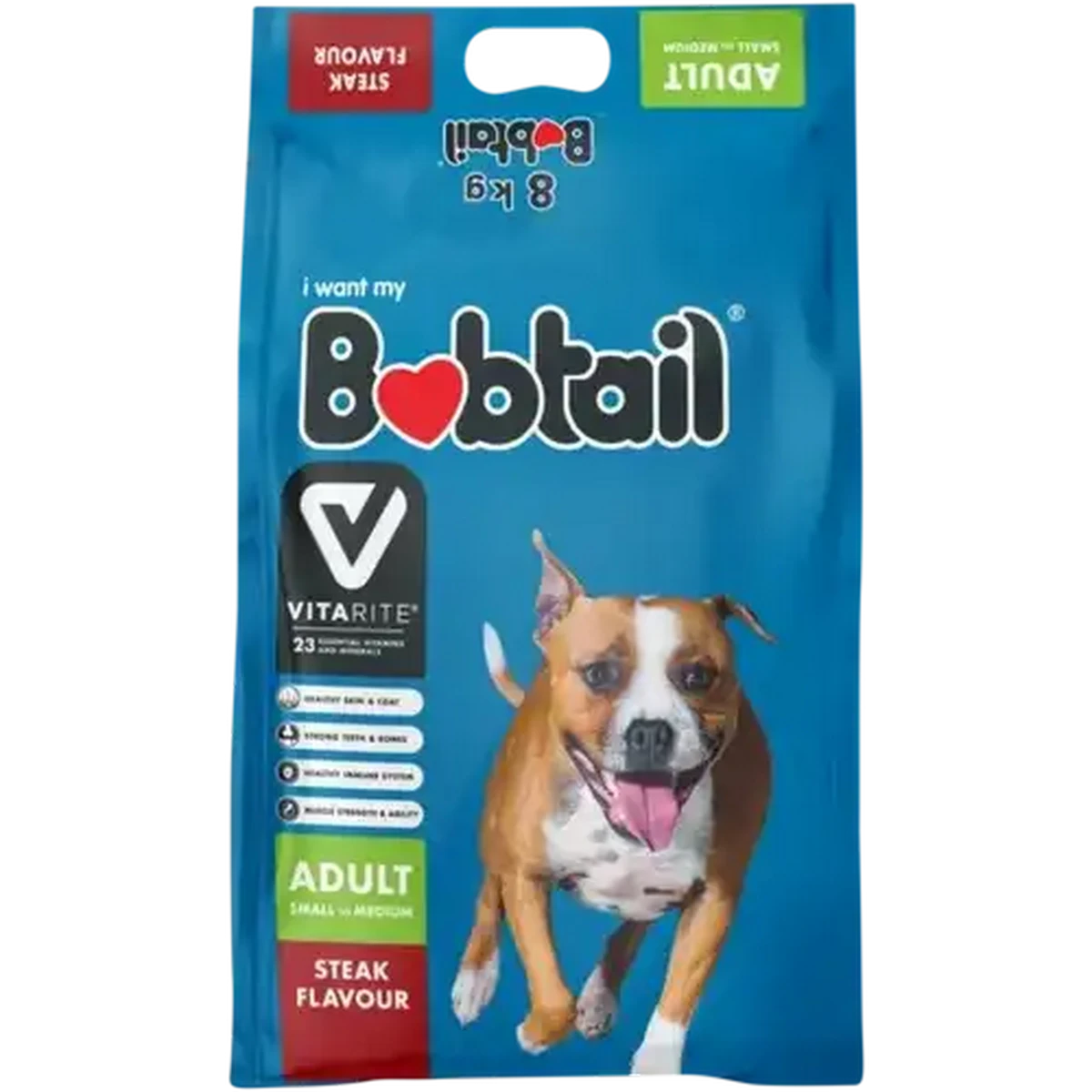 Checkers Sixty60 | Bobtail Steak Flavour Small-Medium Adult Dry Dog ...