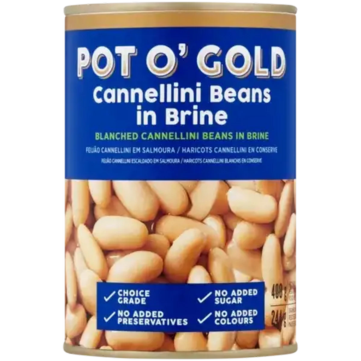 Checkers Sixty60 | Pot O' Gold Cannellini Beans in Brine 400g