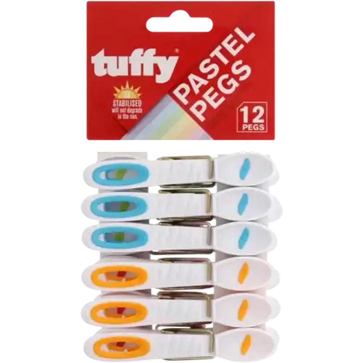 Checkers Sixty60 | Tuffy Plastic Pastel Pegs 12 Pack