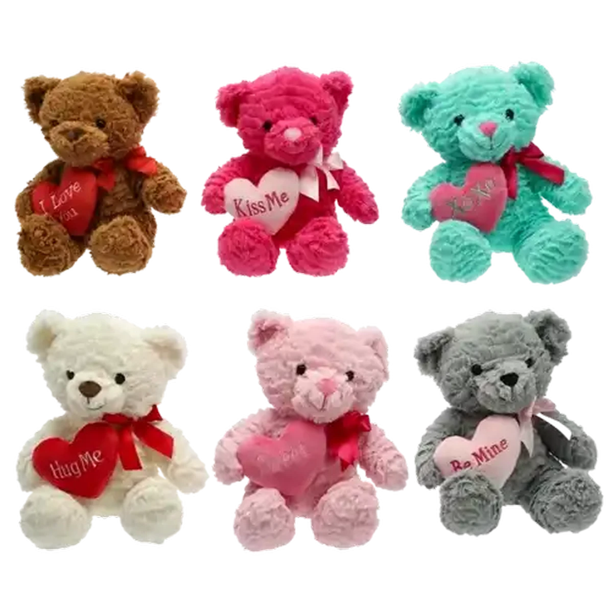 Checkers Sixty60 | Soft Touch Plush Bear with Heart 25cm (Design May Vary)