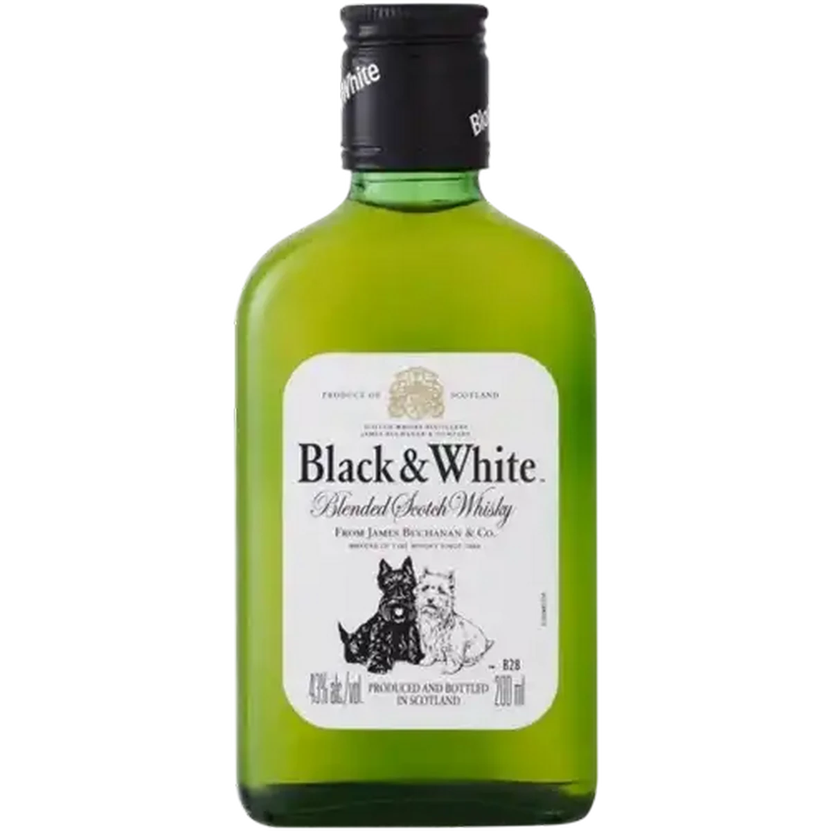 Checkers Sixty60 | Black & White Blended Scotch Whisky Bottle 200ml