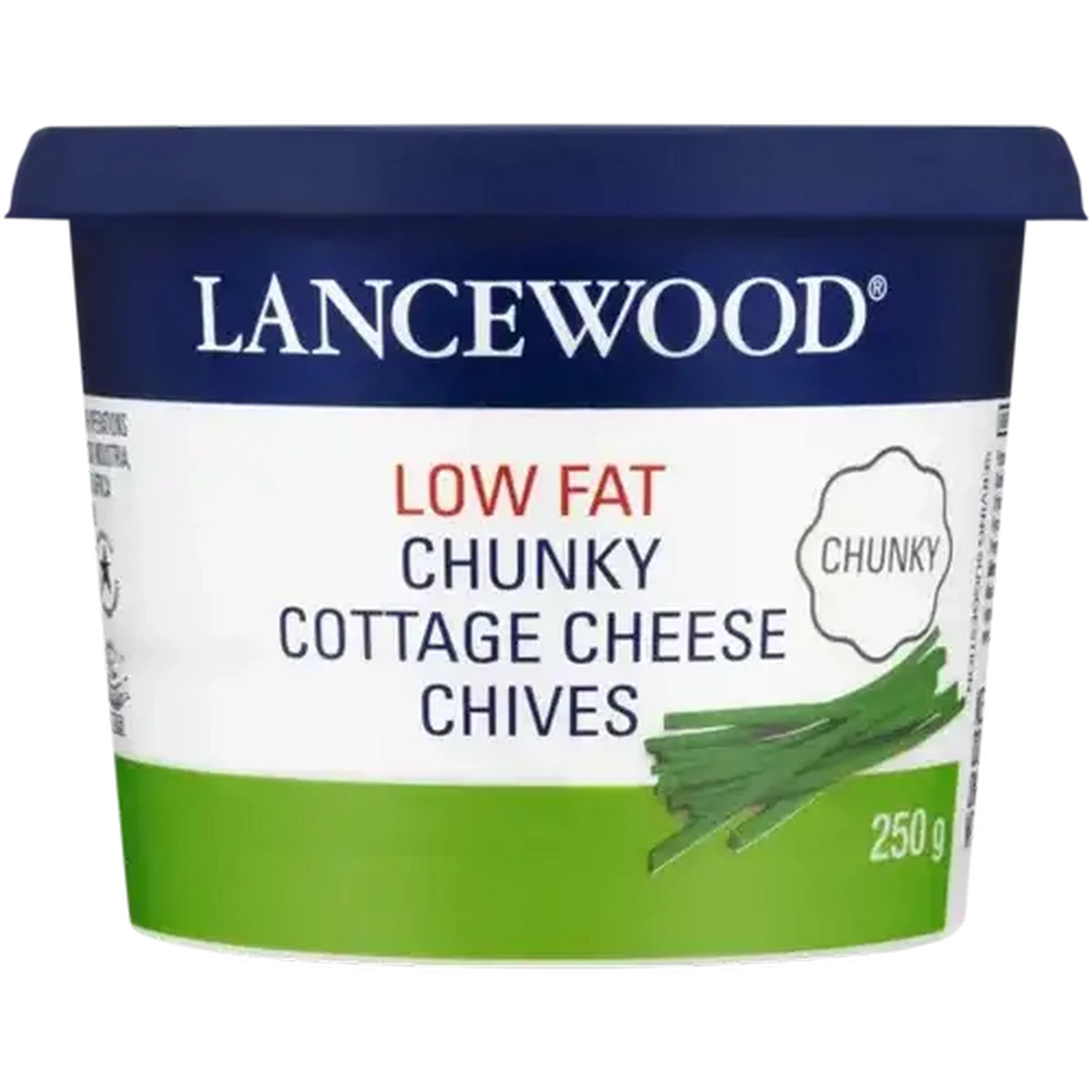 Checkers Sixty60 | LANCEWOOD Chives Low Fat Chunky Cottage Cheese 250g