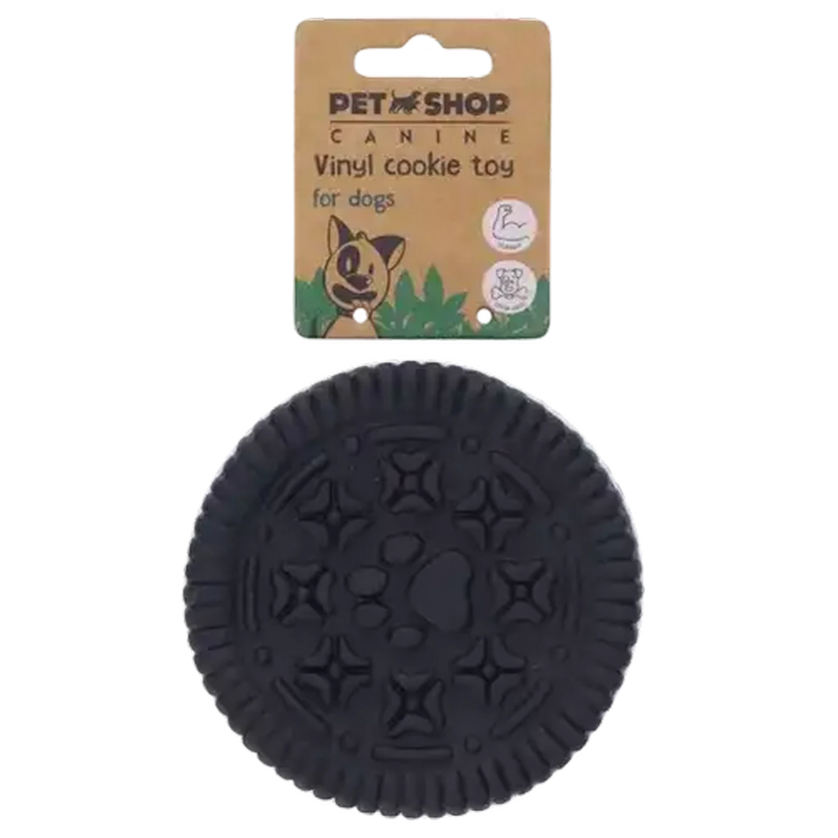 Checkers Sixty60 | Petshop Vinyl Cookie Toy for Dogs