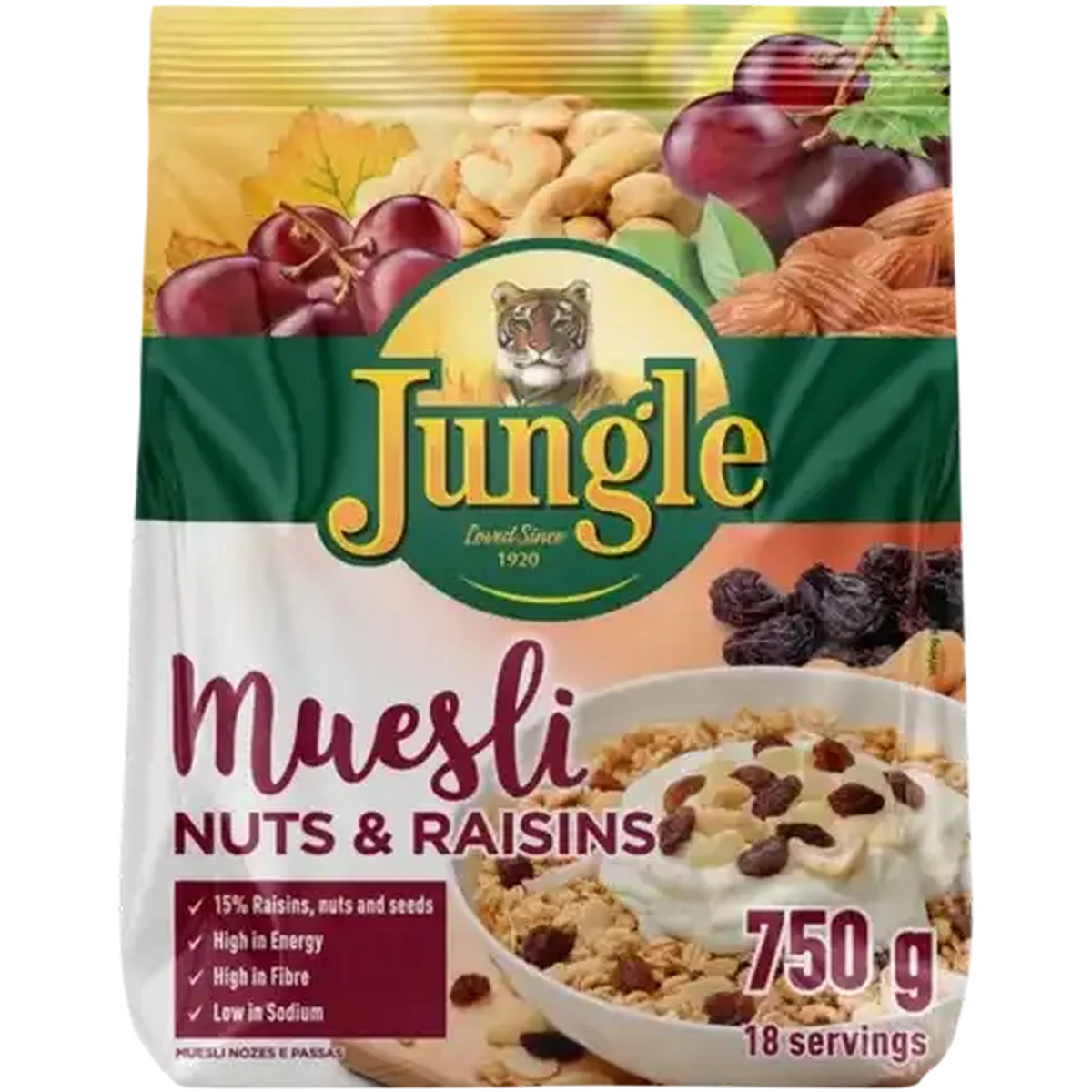 Checkers Sixty60 | Jungle Nuts & Raisins Muesli 750g
