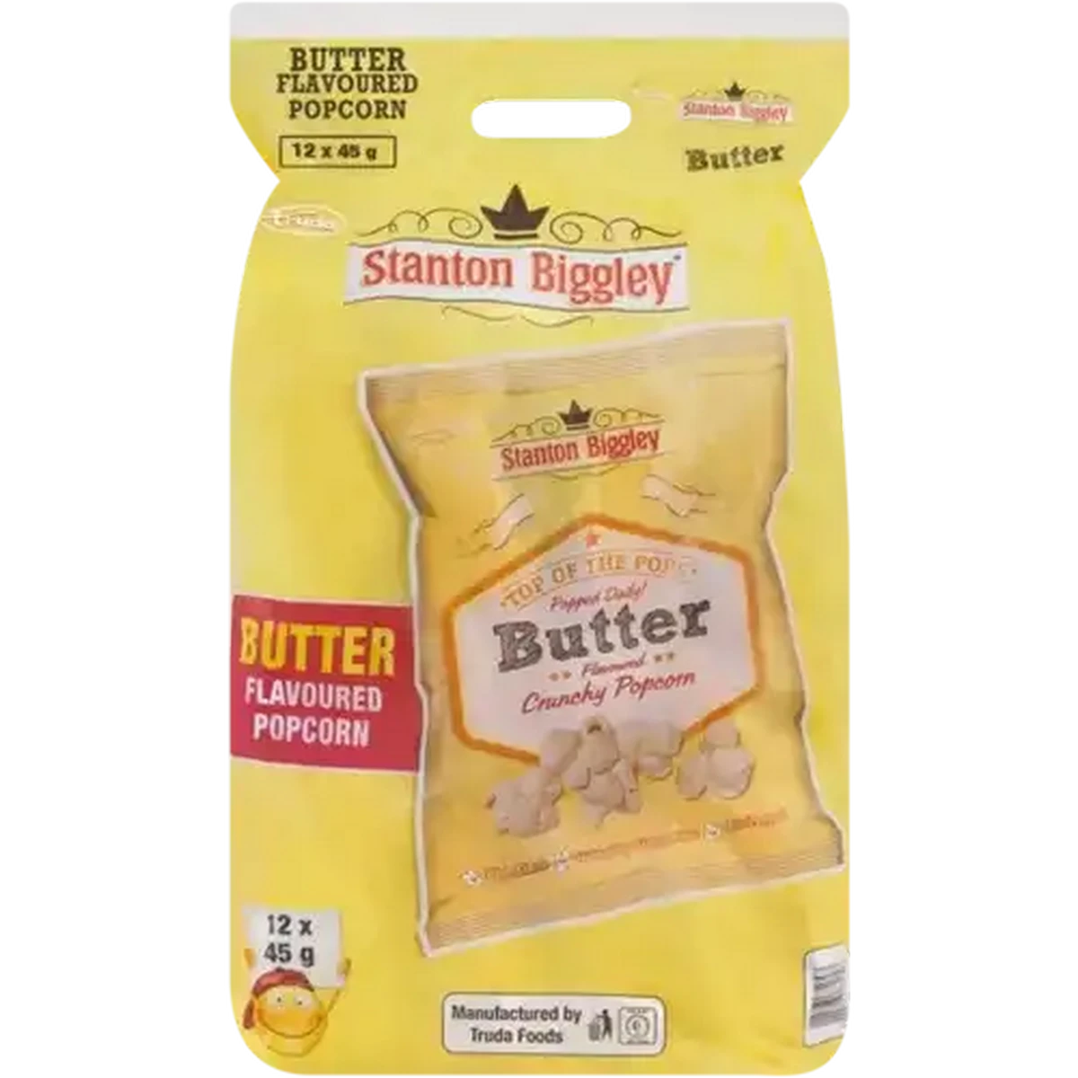 Checkers Sixty60 | Truda Stanton Biggley Butter Flavoured Popcorn 12 x 45g